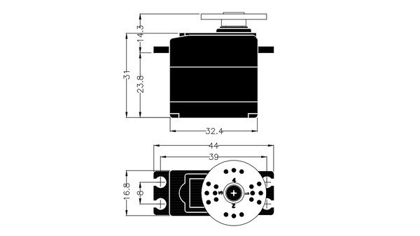 Hitec Servo HS-225BB | HITEC EUROPE / MULTIPLEX